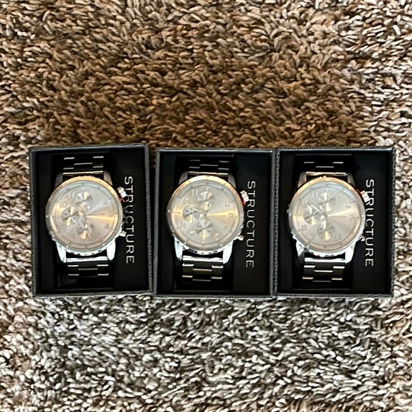 Structure | Accessories | Structure Mens New Watch 3 Watches Total ...
